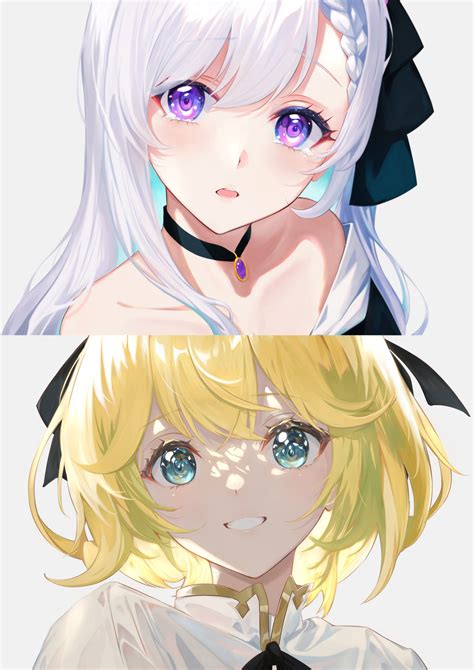 Anis And Euphie By Magia Kissshotmagia R Mahoukakumei