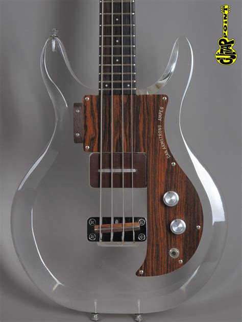 1970 Dan Armstrong Ampeg Lucite Plexiglass Bass Guitarpoint