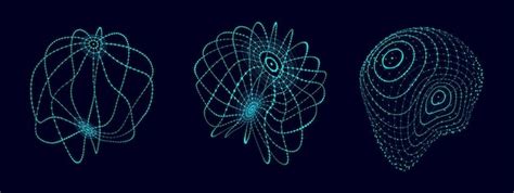 Premium Vector Vector Futuristic Sphere Of Particles And Lines Network Connection Big Data