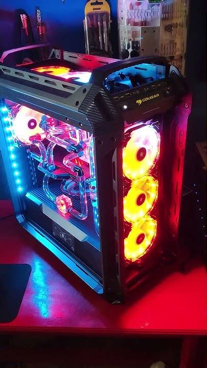 Cougar Panzer Max With Insane Water Cooling Youtube