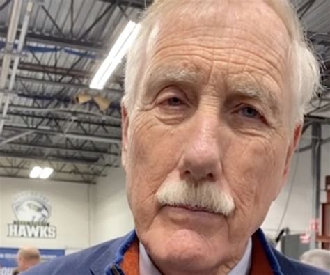 Independent Angus King Issues Ringing Endorsement Of Kamala Harris The Maine Wire