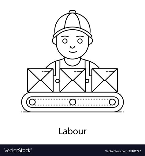 Labour Royalty Free Vector Image Vectorstock