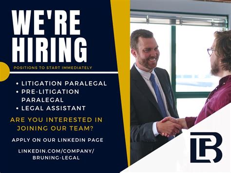 The Bruning Law Firm On Linkedin Hiring