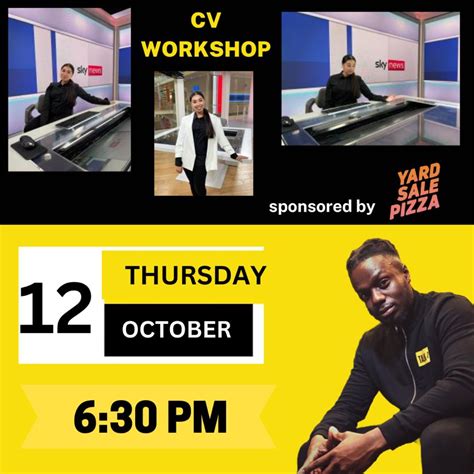 💛become Dan Approved Cv Workshop Tomorrow💛 630pm Registration 7pm Start Based At Take Your