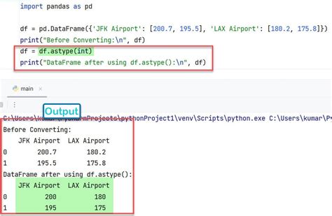 How To Convert Float To Int In Pandas