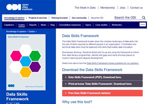 Open Data Skills Framework Socitm