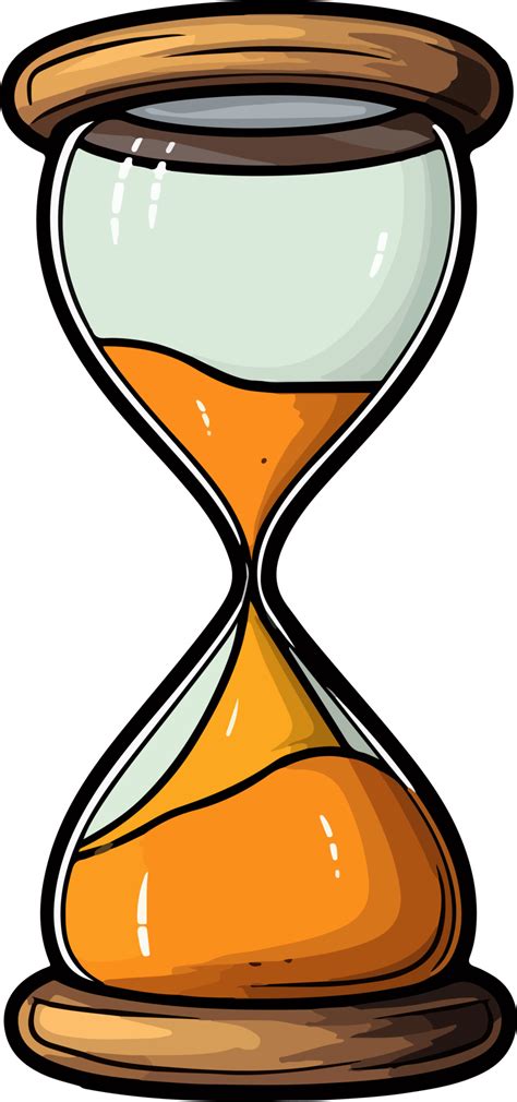 Ai Generated Hourglass Clipart Design Illustration 36520723 Png