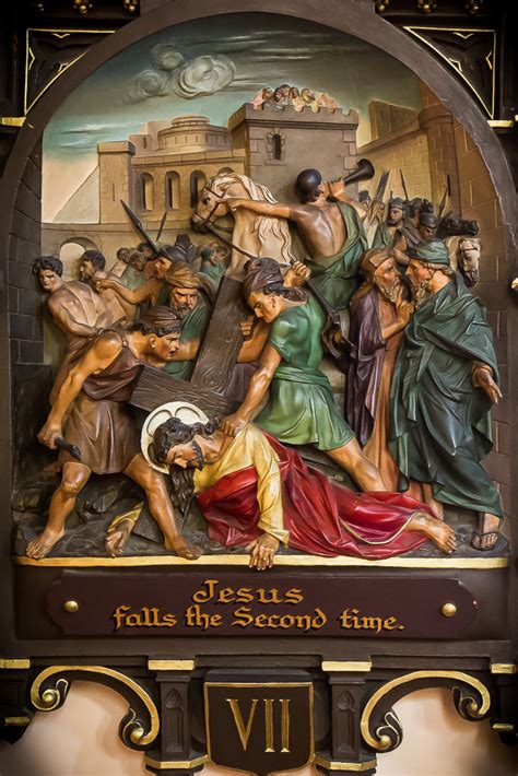 7th Station Of The Cross Hobart Parish St Josephs Catholic Church