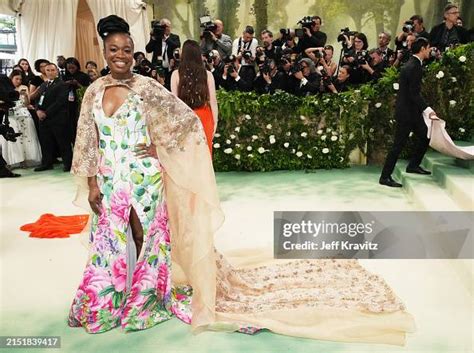 Jamila Robinson Attends The 2024 Met Gala Celebrating Sleeping News