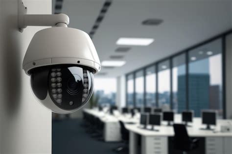 Premium Photo Cctv Cameras For Security In The Office Building