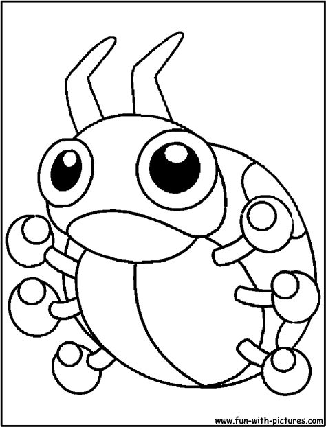 Ledyba Coloring Page