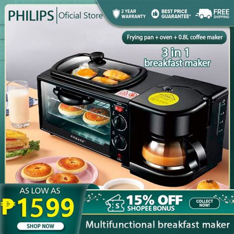Philips Breakfast Maker 4 In 1 Multifunctional Breakfast Machine