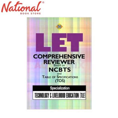 Let Comprehensive Reviewer Based On Ncbts And Table Of Specification Tle Trade Paperback