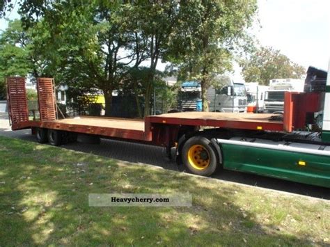 Daf At 16 252nl 1978 Low Loader Semi Trailer Photo And Specs