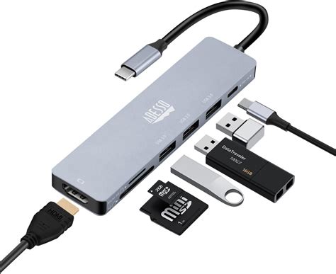Adesso Auh 4025 Usb C Docking Station Multiport Adapter