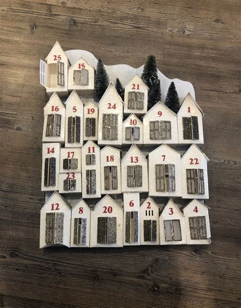 Pottery Barn Advent Calendar House Printable And Enjoyable Learning