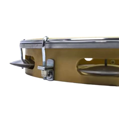 Pandeiro De Couro 10 Polegadas Torelli Tp300nt