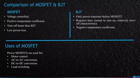 Mosfet Presentation Edc Pptx