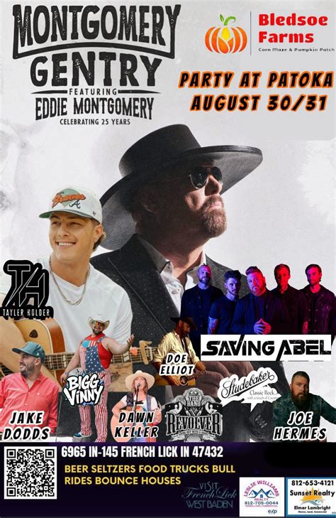 Jake Dodds Sunday August 31 Bledsoe Farms Facebook