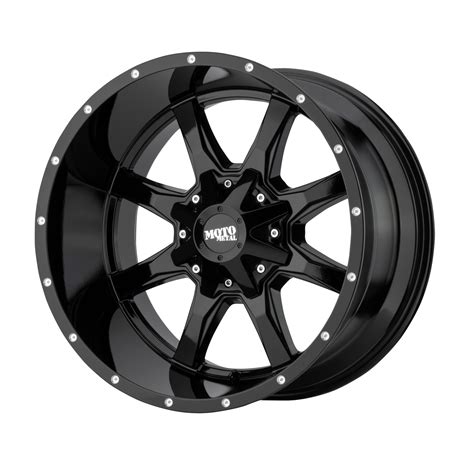 Mo970212353a44nus 20x12 5x127 44 Offset Moto Metal Mo970 Gloss Black