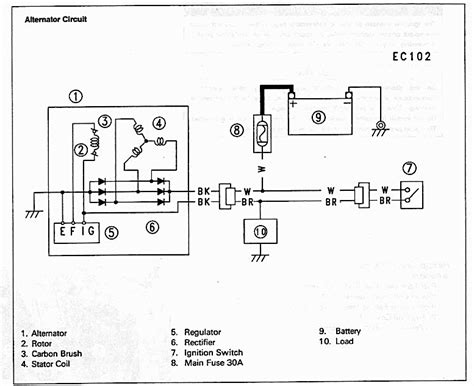 Alternator Voltage Regulator Circuit