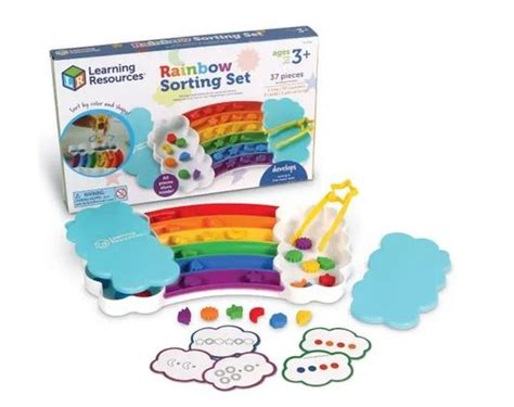 Rainbow Sorting Set Inspiring Young Minds To Learn