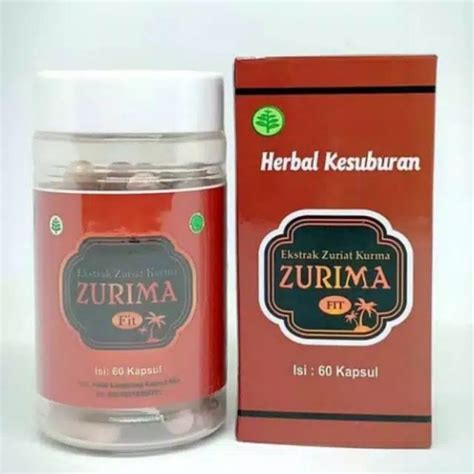 Jual Kapsul Zurima Zuriat Dan Kurma Muda Shopee Indonesia