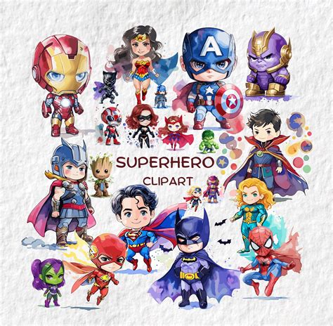 Chibi Marvel Superheroes