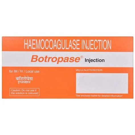Haemocoagulase Injection At ₹ 185box Pharmaceutical Injection In
