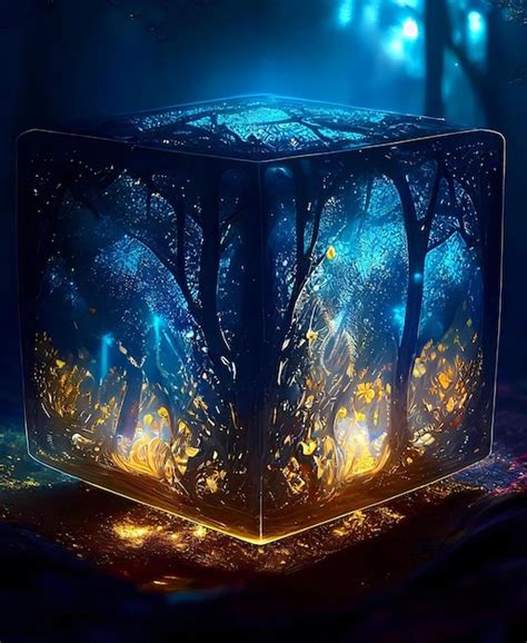 Premium Ai Image Magic Cube