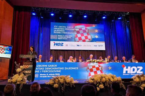 Dragan Čović Jednoglasno Izabran Za Predsjednika Hdz A Stolac City