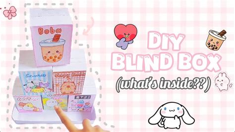 Diy Blind Box Unboxing📦 Please Turn Up Your Volume Diy Craft
