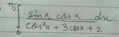 Solve This Attached Question By Definite Integral Method Askiitians