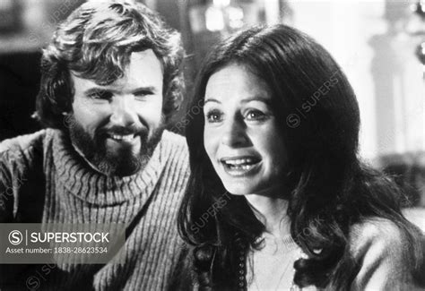Kris Kristofferson Sarah Miles On Set Of The Film The Sailor Who