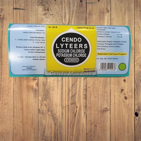 Jual Cendo Minidose Lyteers Per Strip Shopee Indonesia