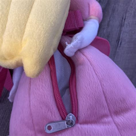 Princess Peach Plush Backpack Princesspeach Depop