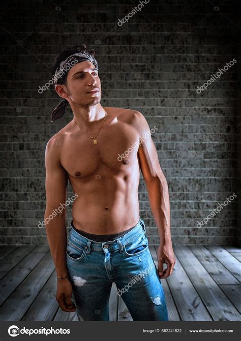 Guy Standing Up Shirtless Guy Standing Up Shirtless