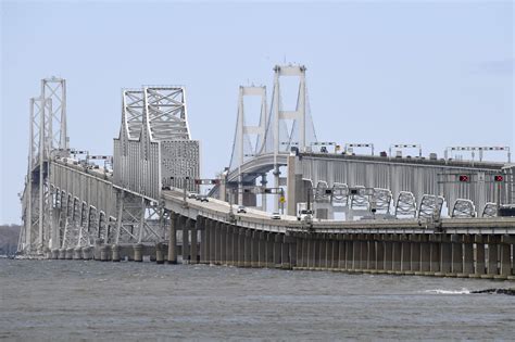 Chesapeake Bay Bridge Water