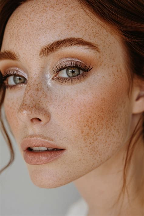 75 Bridal Makeup Looks For Freckles