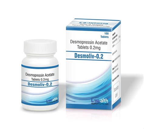 Livealth Desmopressin Acetate Tablets 100 Tablet Prescription At Best