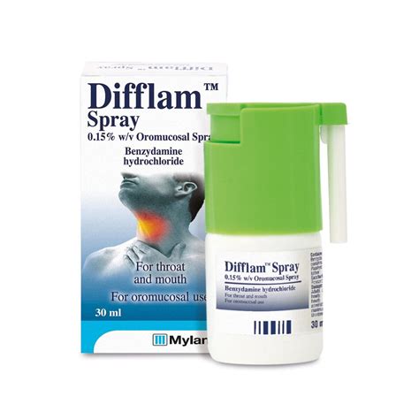 Buy Difflam Spray Sore Throat And Mouth Spray 30ml Dock Pharmacy