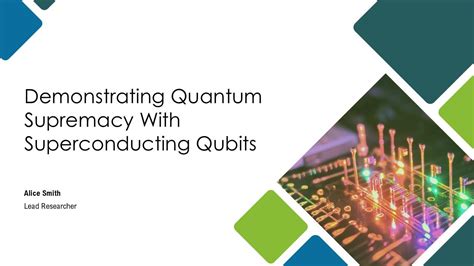 Demonstrating Quantum Supremacy With Superconducting Qubits Ppt Outline Acp Ppt Sample