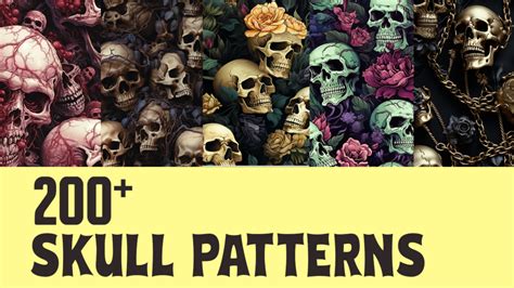 200 Skull Patterns