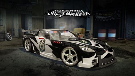 Nfs Most Wanted Crosss Chevrolet Corvette Federal Cruiser 2005