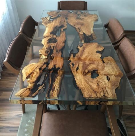 Ravilla Epoksi Yemek Masası Epx 008 Cen Dekor