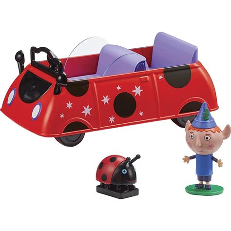 Ben And Holly Ben Elfs Gaston Buggy Plush Along Car Ben And Hollys