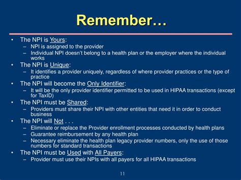 Ppt Npi 101 Powerpoint Presentation Free Download Id 6623911