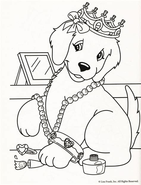 25 Free Printable Lisa Frank Coloring Pages