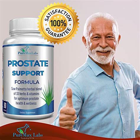 Prostate Support Formula For Men Saw Palmetto Plant Sterol 33 Herbs Bladder