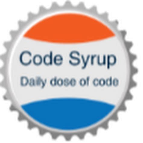 Code Syrup Youtube